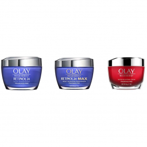 OLAY Retinol 24 vs. OLAY Retinol 24 Max vs. OLAY Regenerist Red Jar ...