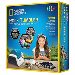 National Geographic™ 13-Piece Explorer Series Rock Tumbler Starter Kit ...