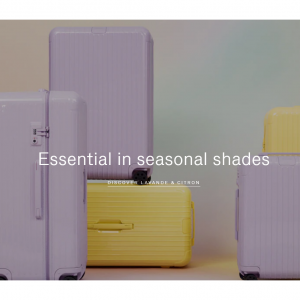 New Release: RIMOWA Lavender and Citron New Essential Colors @ Rimowa ...