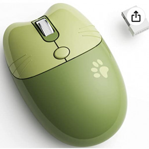 $6 off KNOWSQT Wireless Mouse Mint Color, 2.4G Silent Computer Mice ...