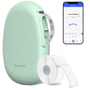 SUPVAN E10 Label Maker Machine with Tape Wireless Connection @ Amazon $9.72(was $49.99) - Extrabux