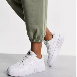 Extra 40% Off Nike Air Force 1 Fontanka Sneakers in Triple White @ ASOS ...