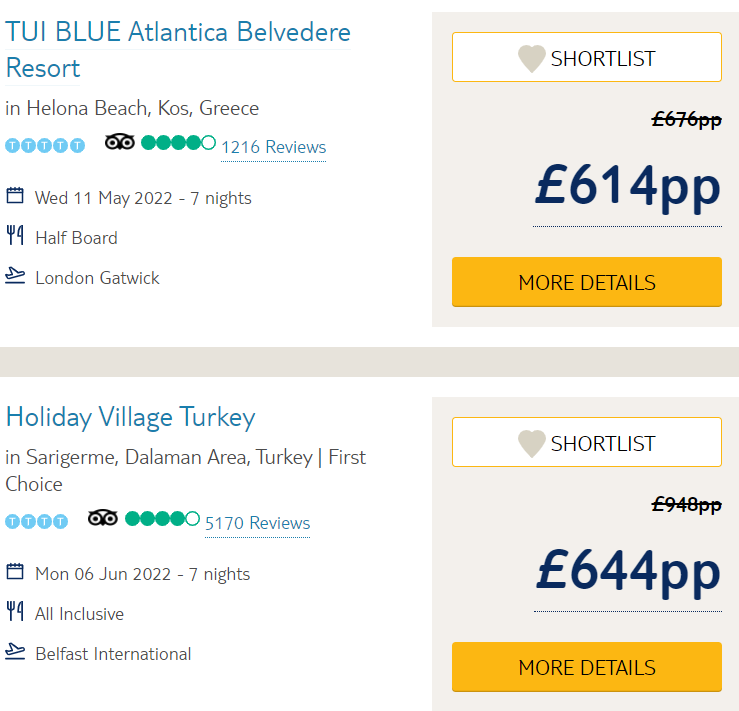 Up to £200 off Summer 2022 Holidays @TUI UK - Extrabux