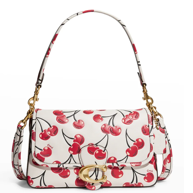 51% Off COACH Tabby Cherry-Print Shoulder Bag @ Neiman Marcus $220 (Was ...